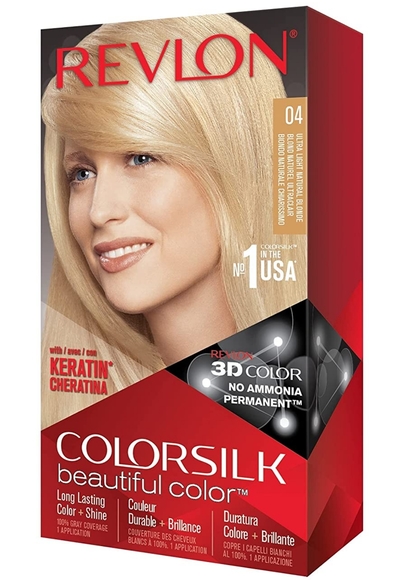 Revlon | Hair | Revlon Colorsilk Ultra Light Natural Blond Hair Color ...